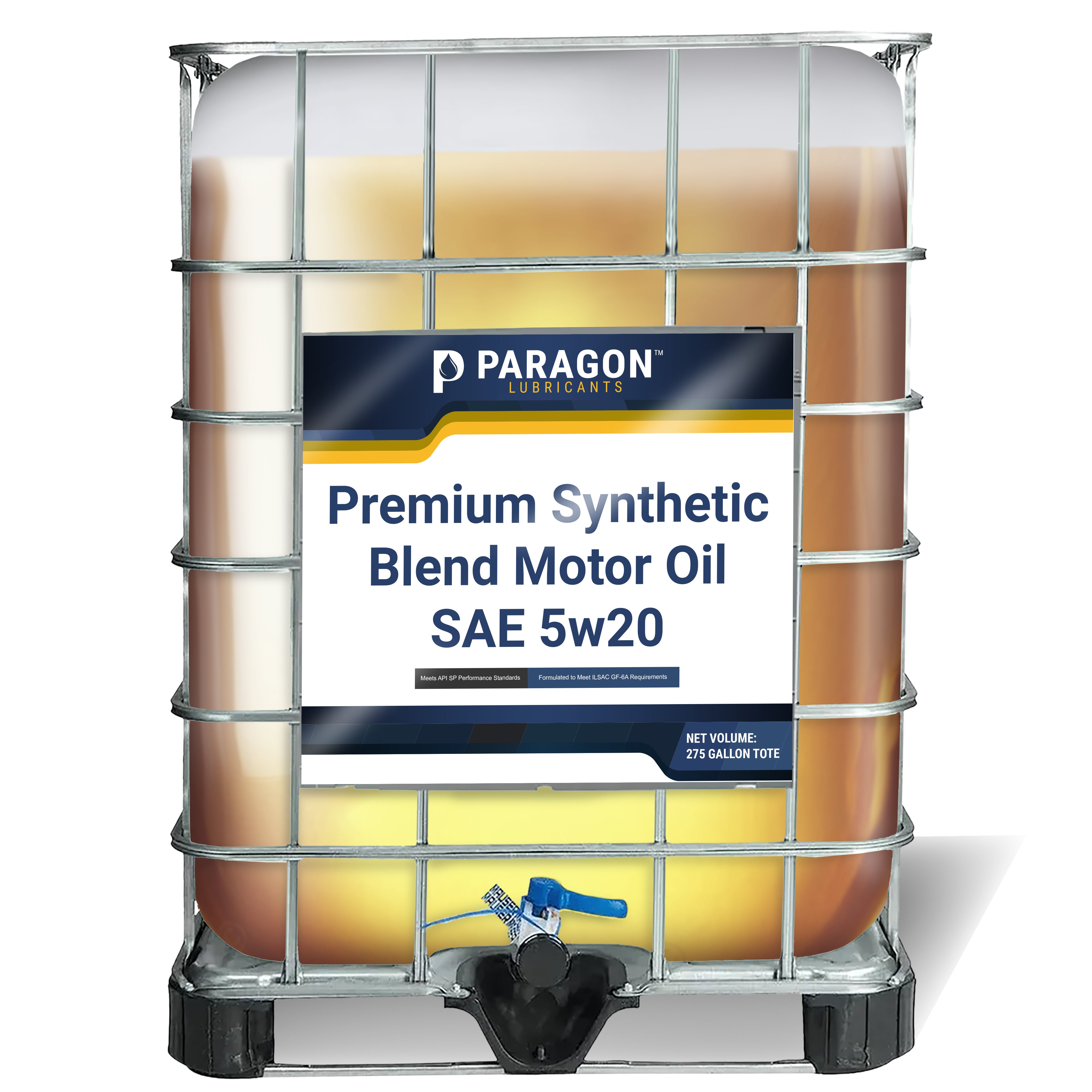 Premium Synthetic Blend Motor Oil - SAE 5w20 275 Gallon Tote – BayRinger