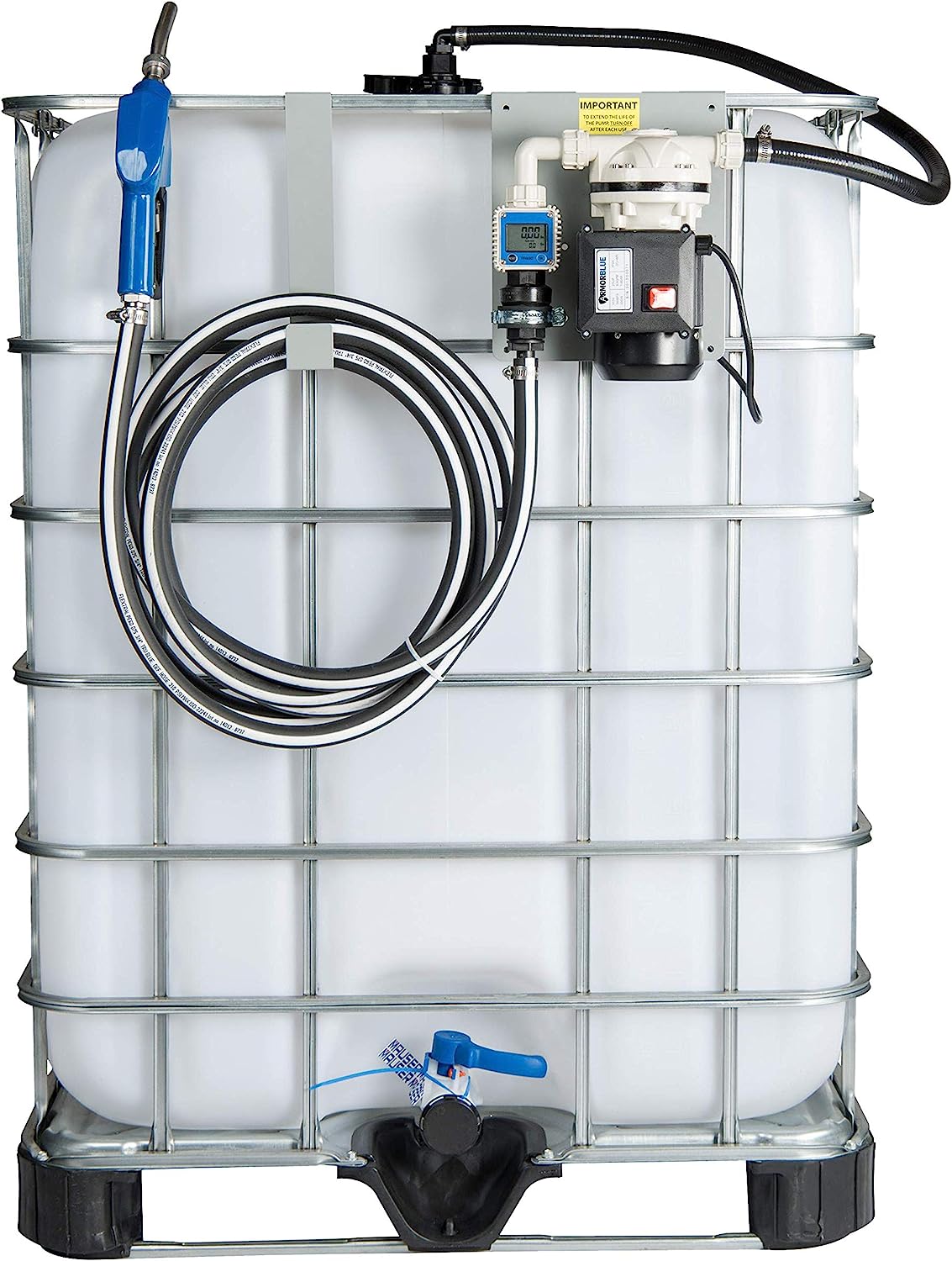 DEF Tote Dispensing System w/ Flow Meter & Nozzle – BayRinger